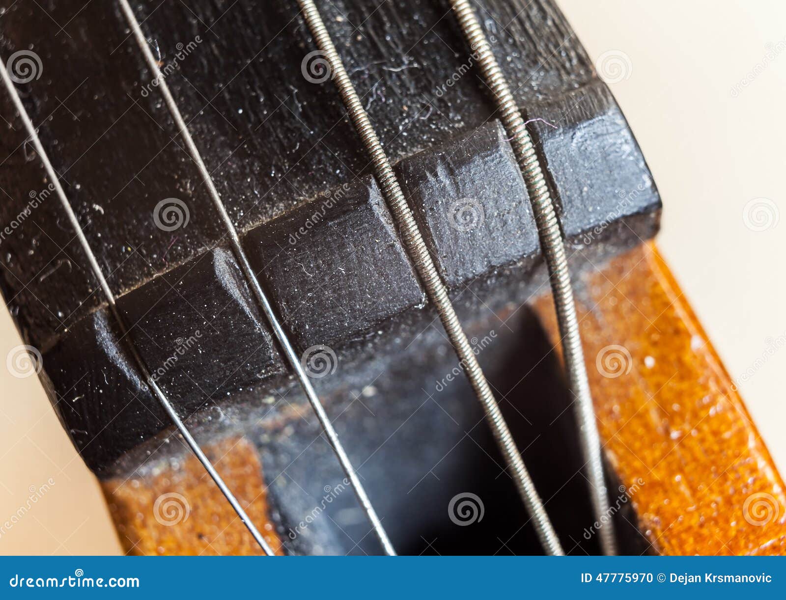 Violin Strings stock photo. Image of body, macro, instrument - 47775970