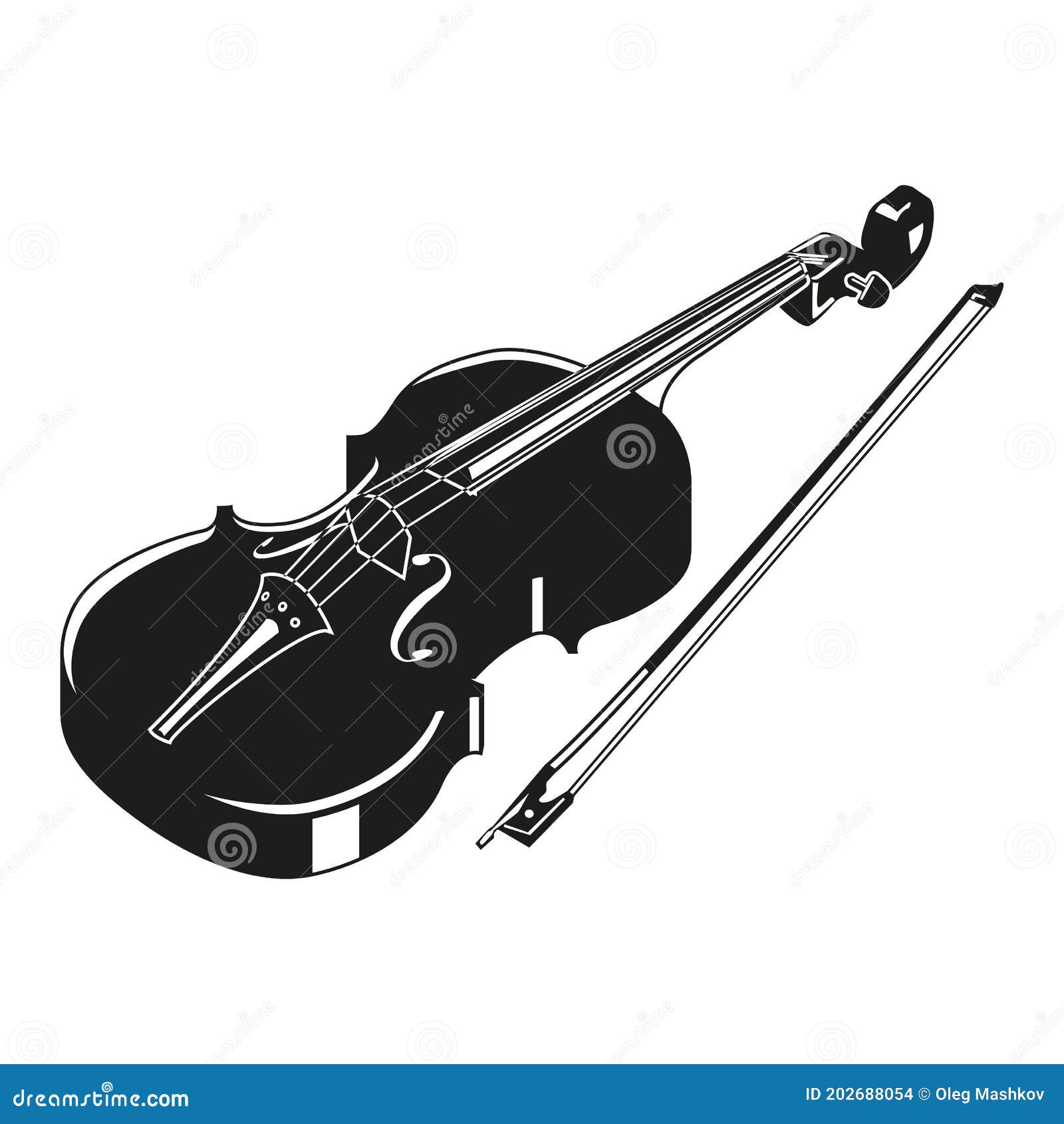 Violin Silhouette