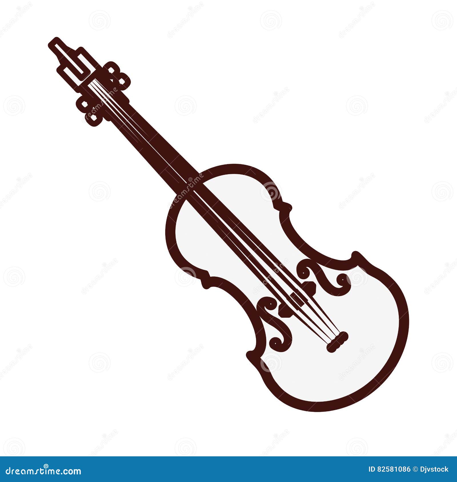 Viola Icon In Filled, Thin Line, Outline And Stroke Style. Vector ...