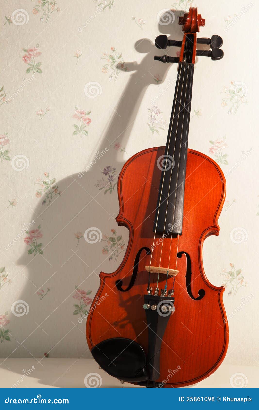 Violin on white table stock photo. Image of classical - 25861098