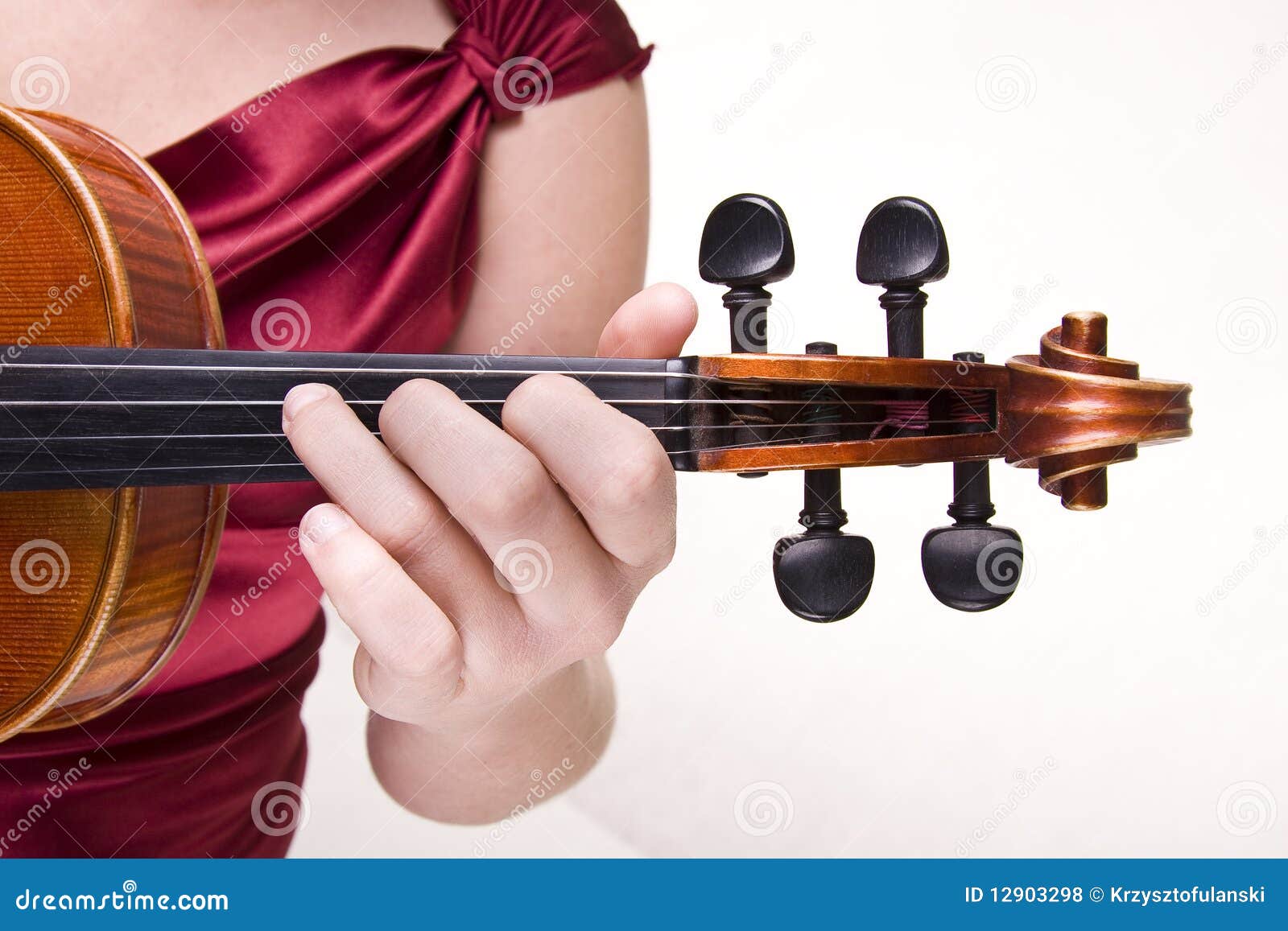 Violin in woman s hand stock photo. Image of cello, viola - 12903298