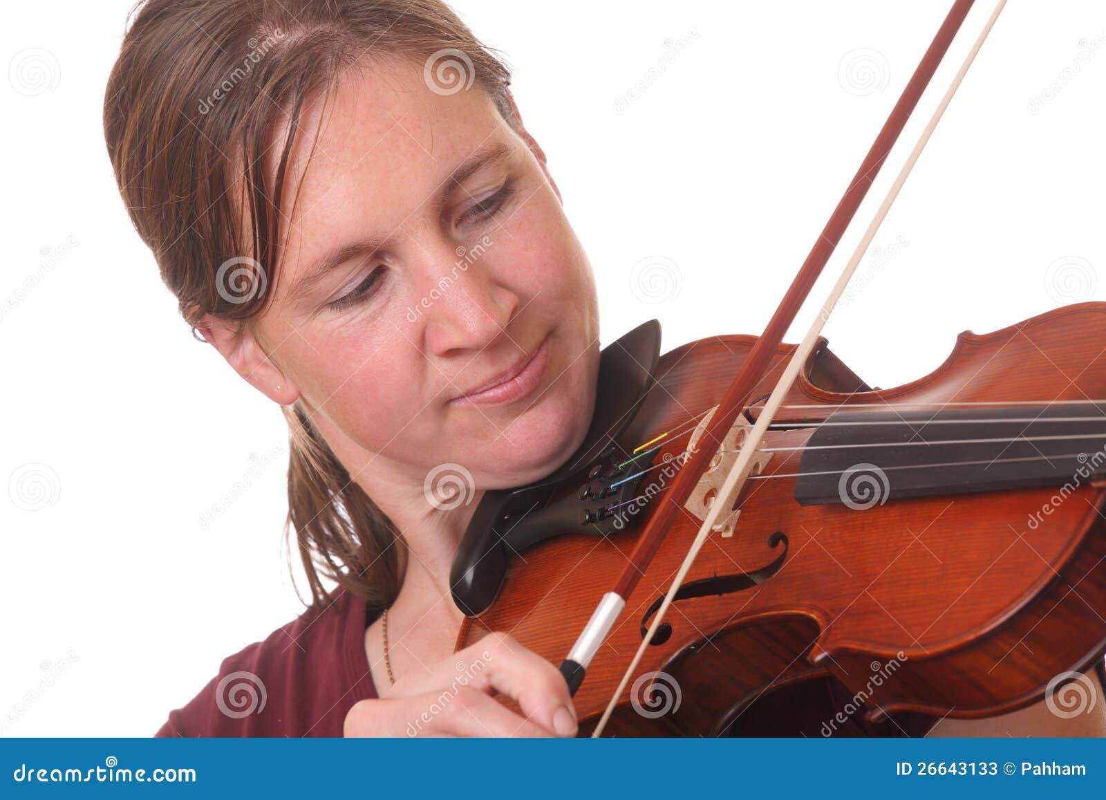 Violinist stock image. Image of music, beautiful, little - 26643133