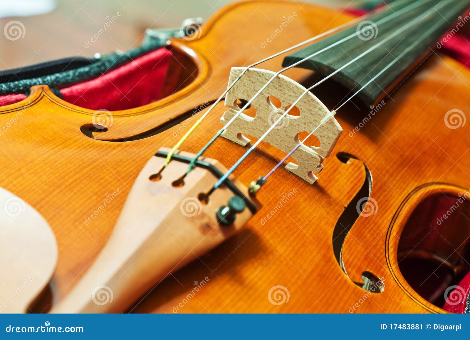Violino immagine stock. Immagine di suono, musicale, marrone - 17483881