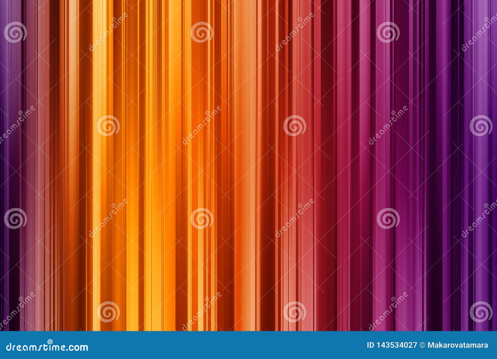 Violet, Orange and Yellow Vertical Lines, Bright Abstract Background Stock Illustration ...