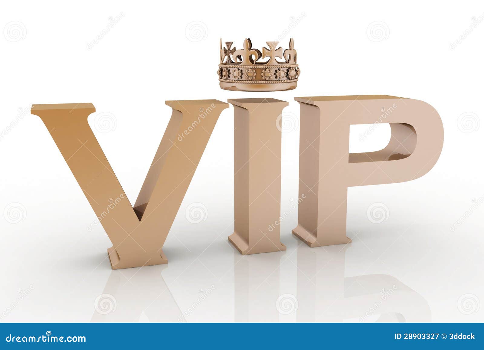 VIP Abbreviation With A Crown Royalty-Free Stock Image | CartoonDealer ...