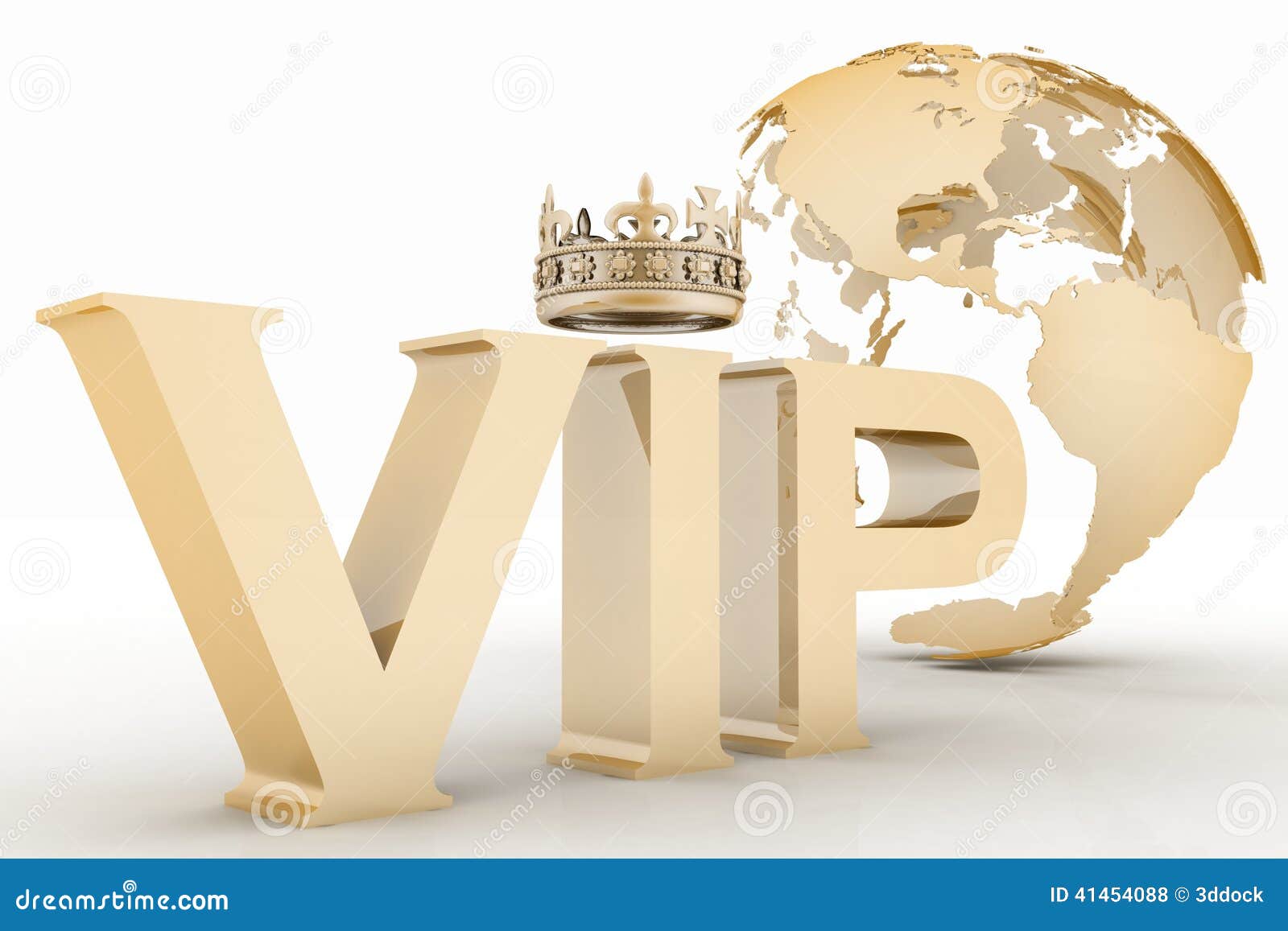 VIP Abbreviation With A Crown Stock Image | CartoonDealer.com #28903273