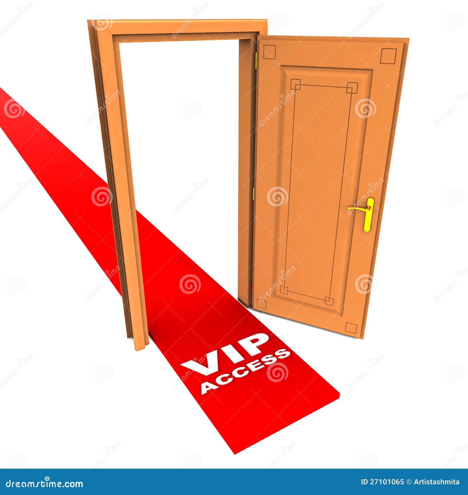 Vip access stock illustration. Illustration of private - 27101065