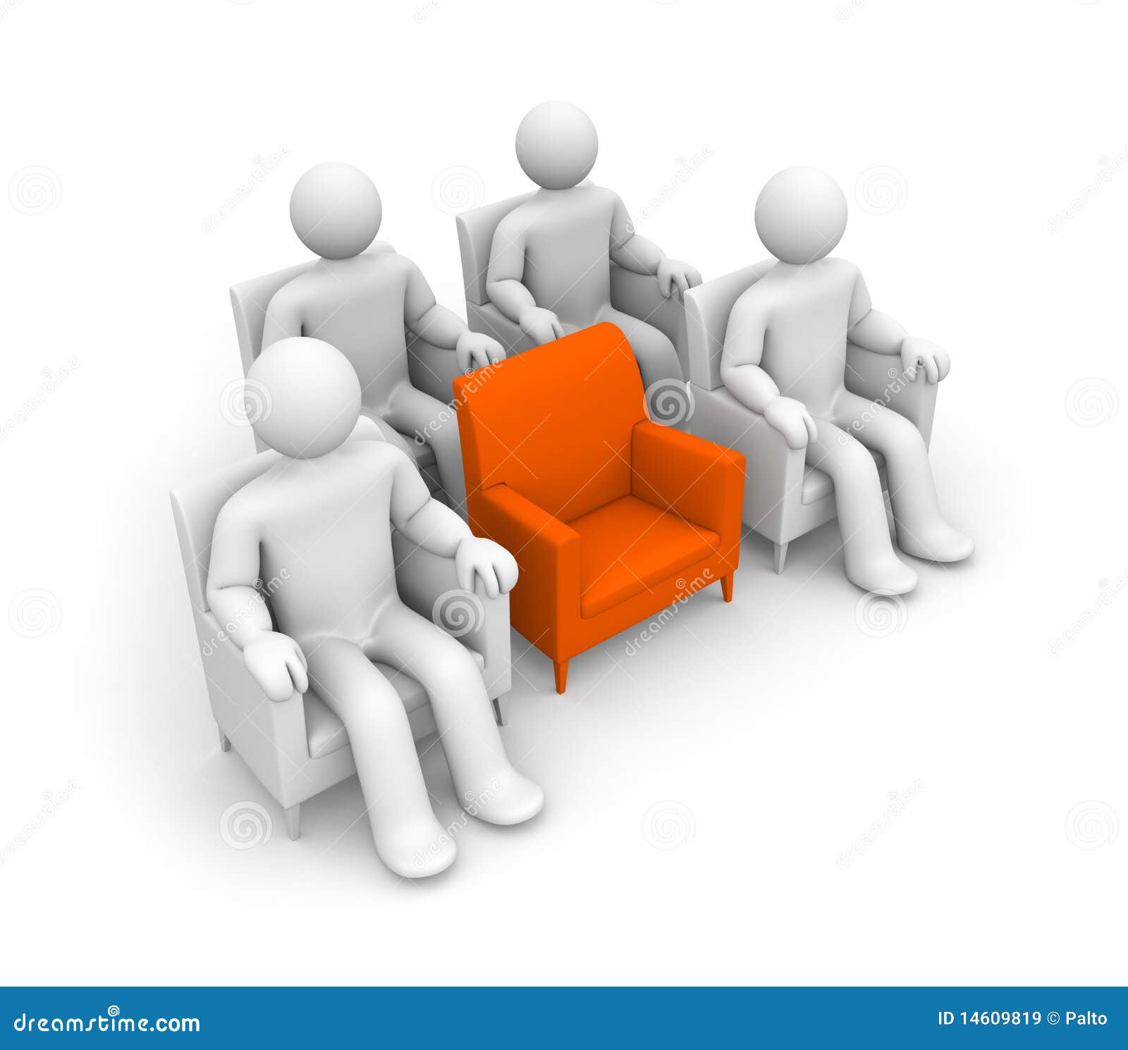 Vip armchair stock illustration. Illustration of people - 14609819