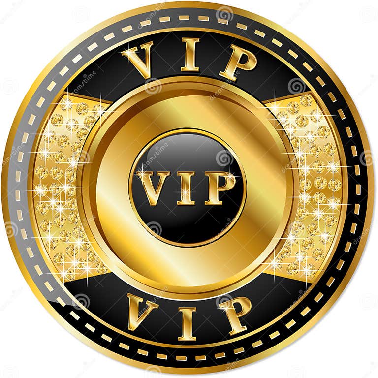 VIP banner stock illustration. Illustration of important - 93545609