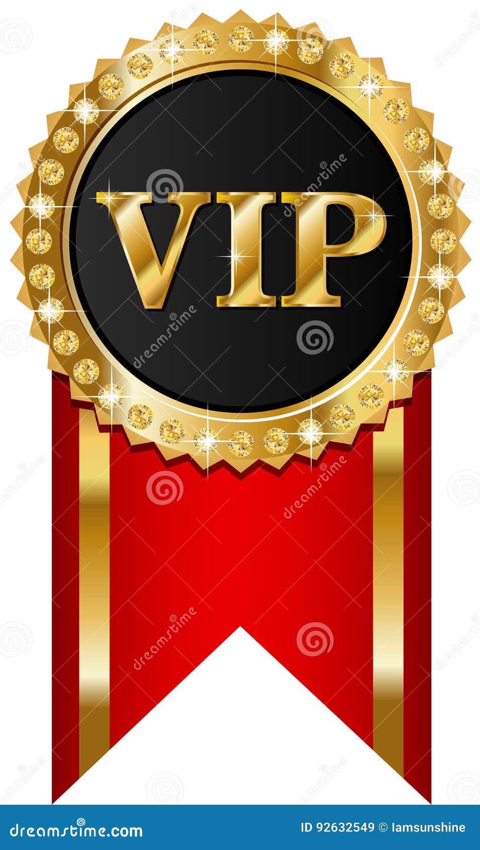 VIP banner stock illustration. Illustration of card, nice - 92632549