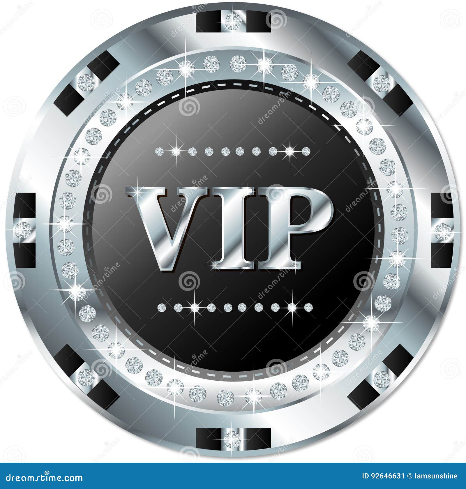 VIP banner stock illustration. Illustration of magnificent - 92646631