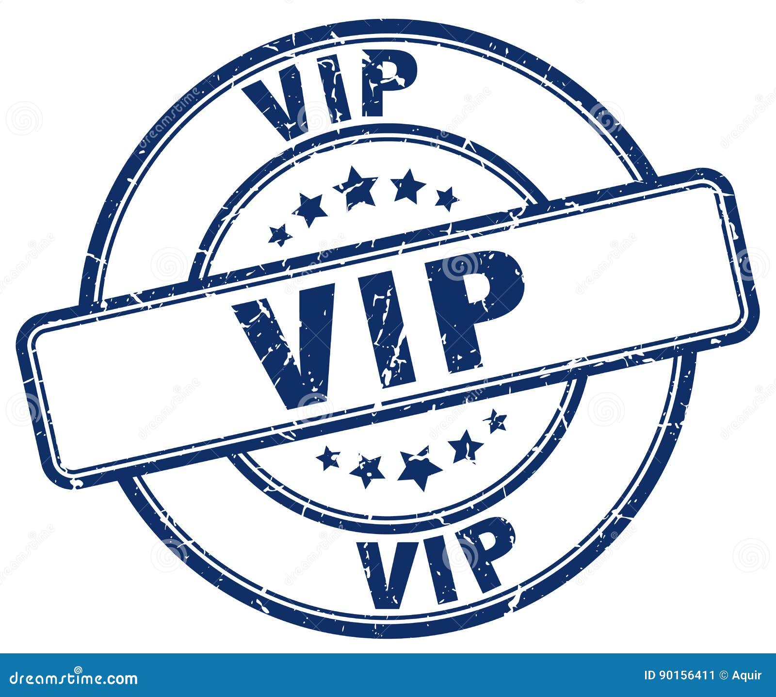 Vip Blue Grunge Round Vintage Stamp Stock Vector - Illustration of ...