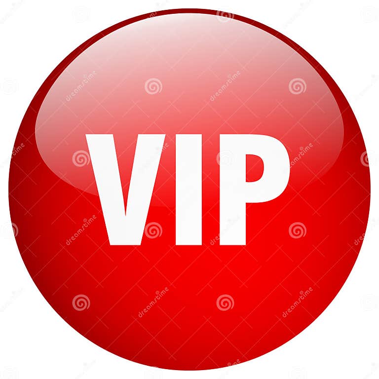 Vip button stock vector. Illustration of design, people - 122705894