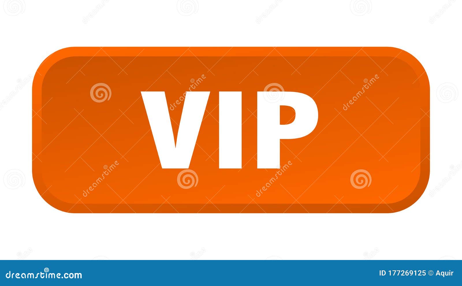 Vip Button. Vip Square 3d Push Button Stock Vector - Illustration of ...