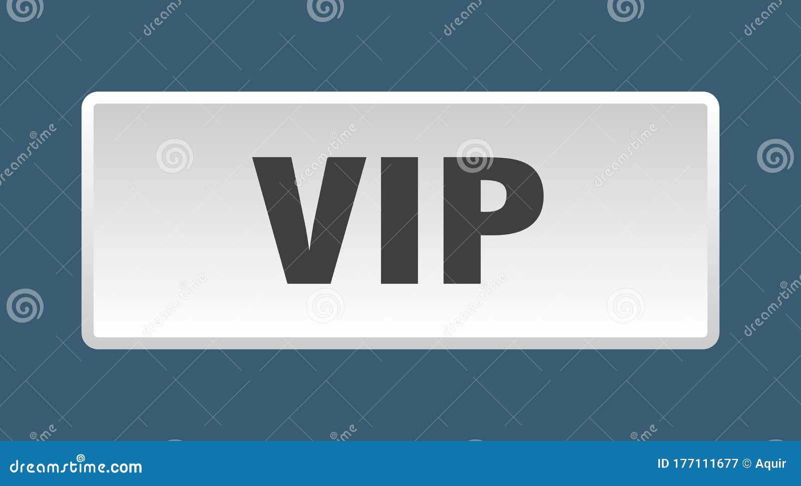 Vip Button. Vip Square Isolated Push Button Stock Vector - Illustration ...