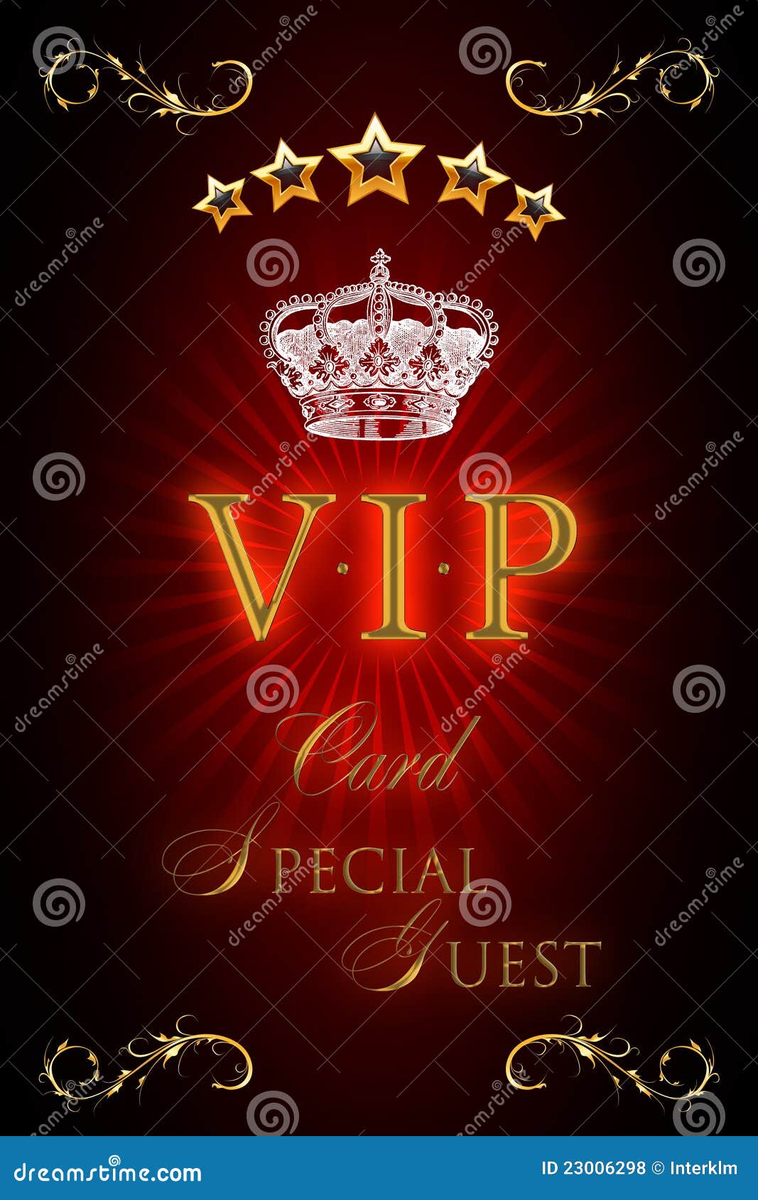 VIP Card stock illustration. Illustration of dark, sign - 23006298