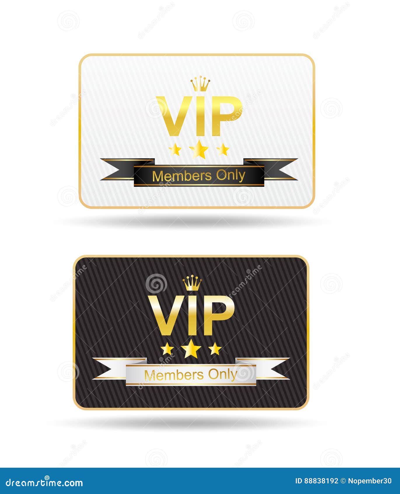 Vip card members only stock vector. Illustration of royal - 88838192