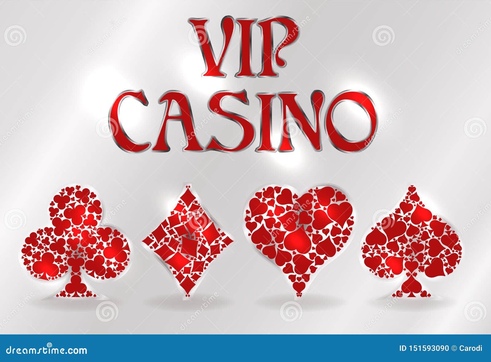 Vip Casino Greeting Card, Vector Stock Vector - Illustration of diamond ...