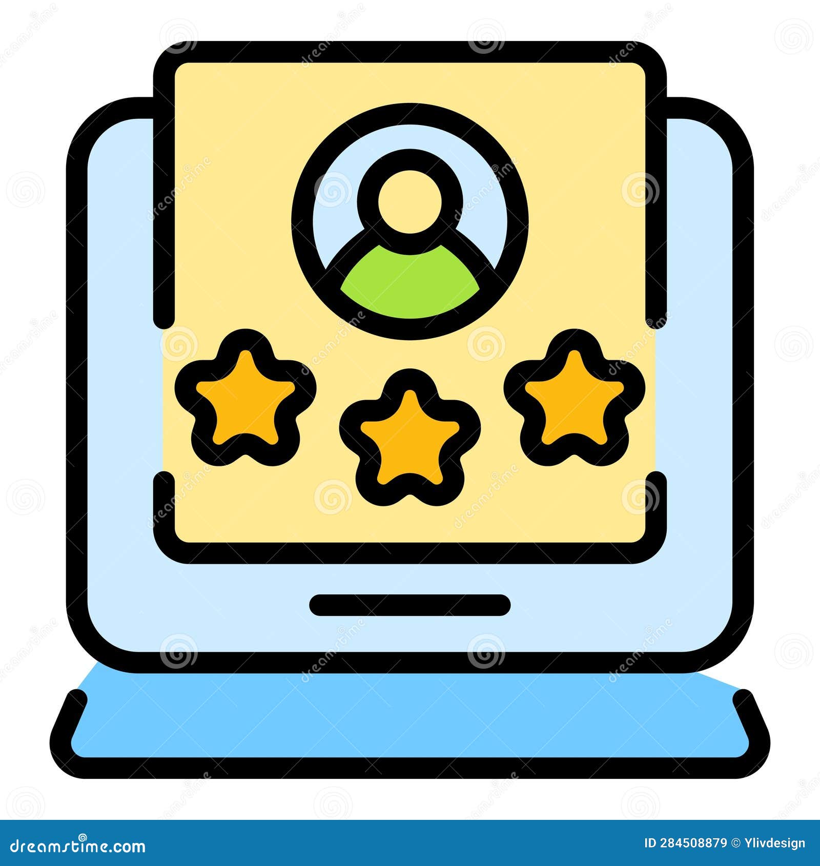 Vip Client Icon Vector Flat Stock Vector - Illustration of five, refer ...