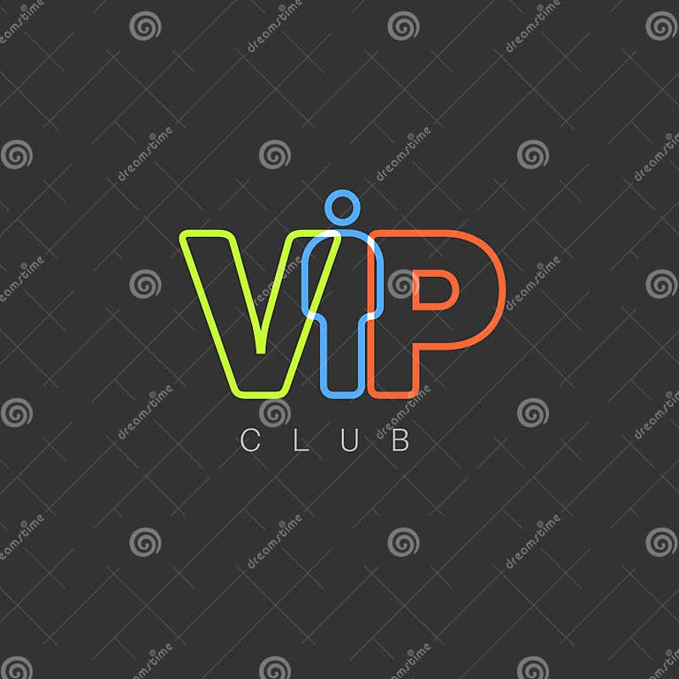 VIP Club Invitation Template Stock Vector - Illustration of elegant ...