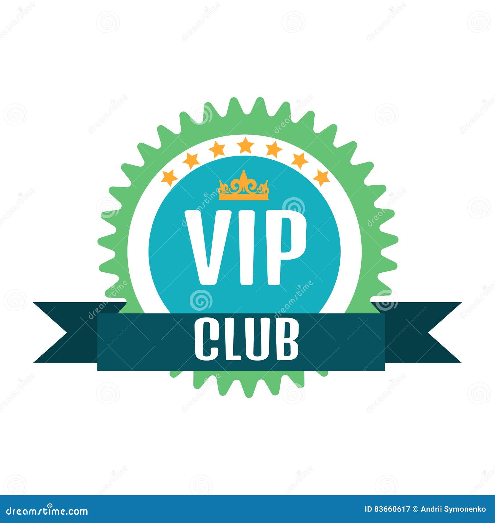 VIP club logo stock vector. Illustration of club, exclusivity - 83660617