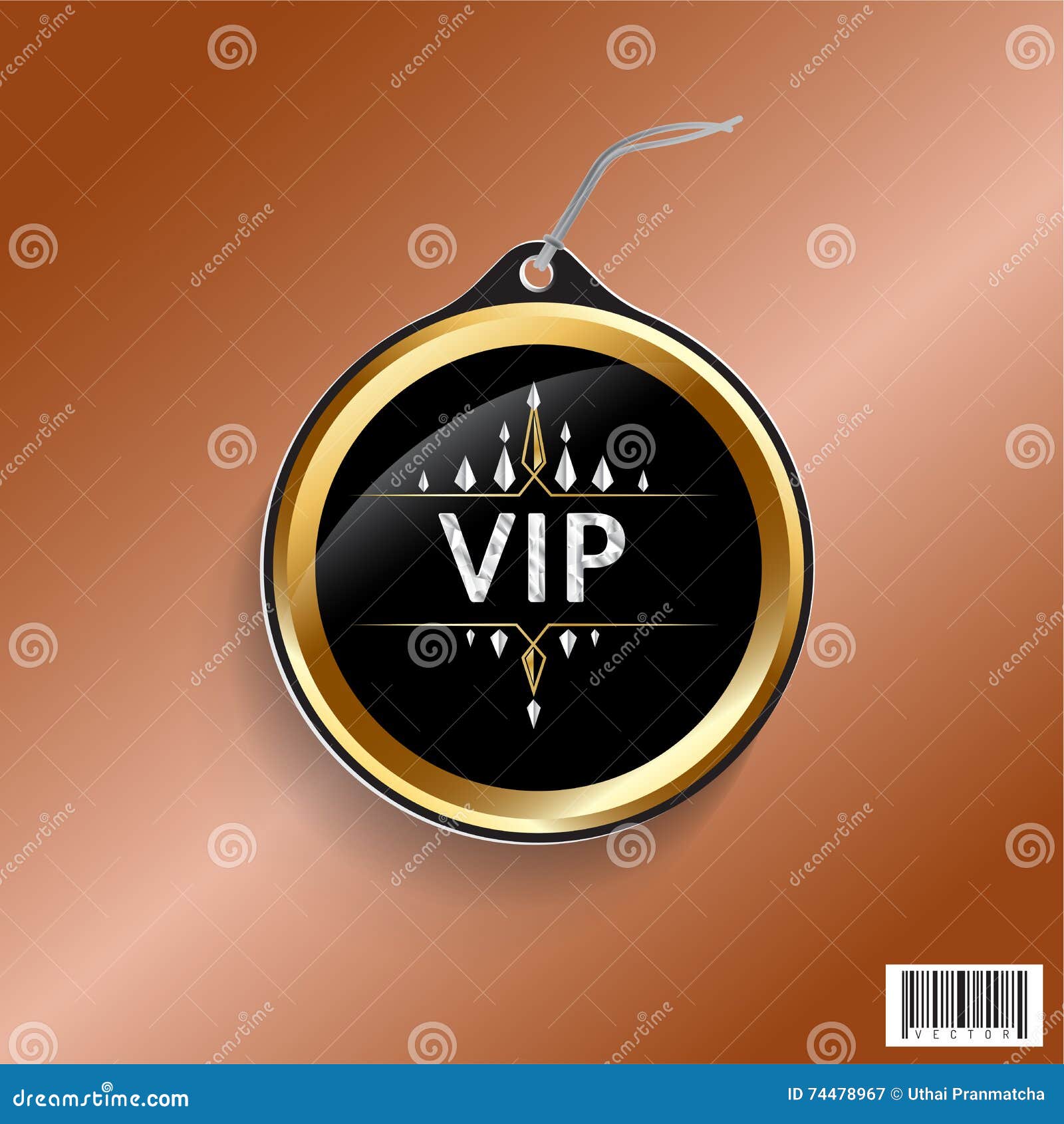 VIP Exclusive Luxury Tag Design Stock Vector - Illustration of ...