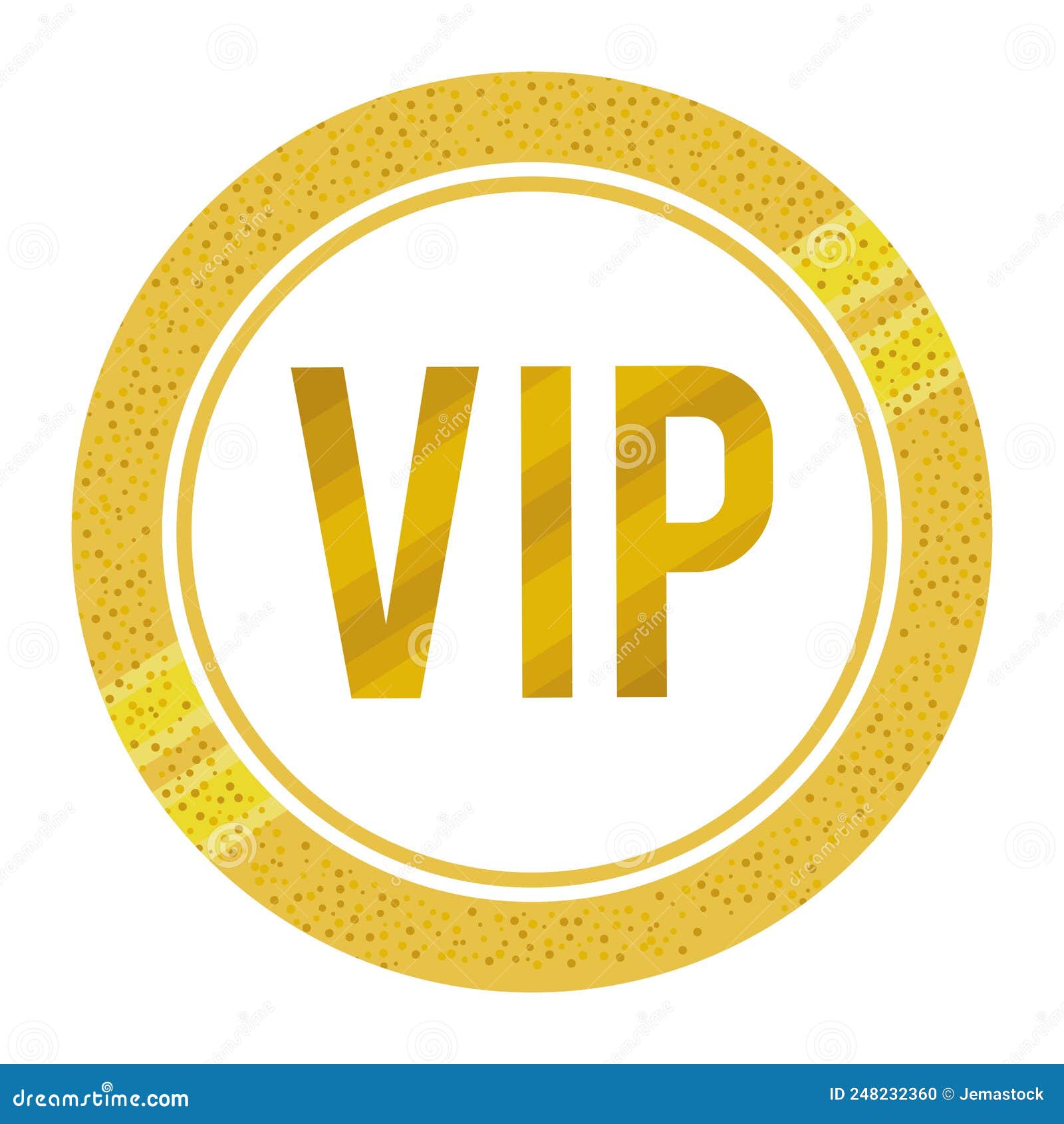 Vip frame circular form stock vector. Illustration of circle - 248232360