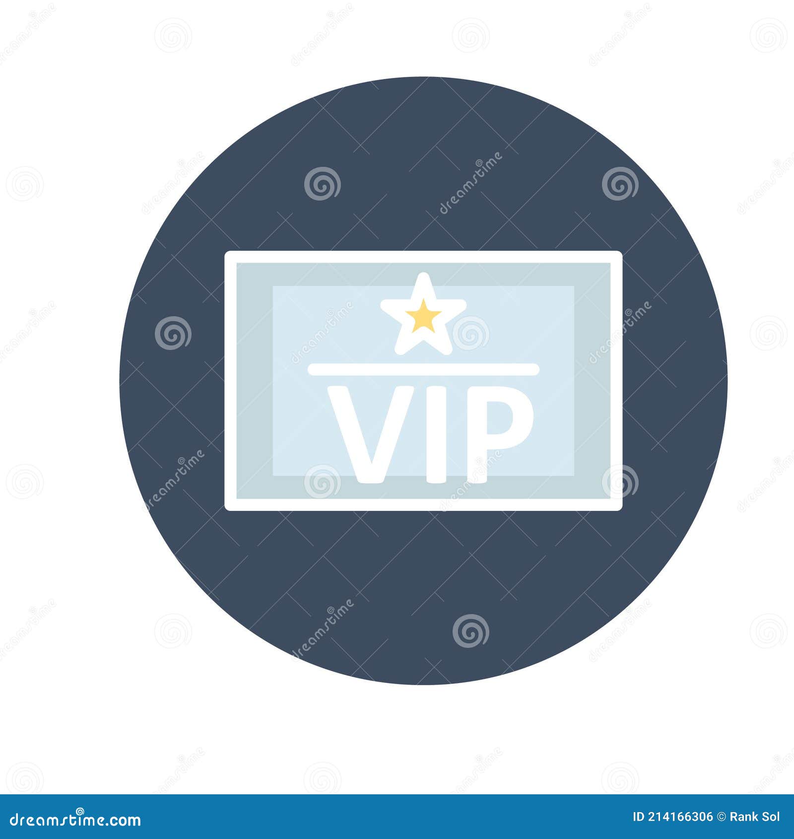 VIP Greetings Vector Icon Which Can Easily Modify or Edit Stock Vector ...