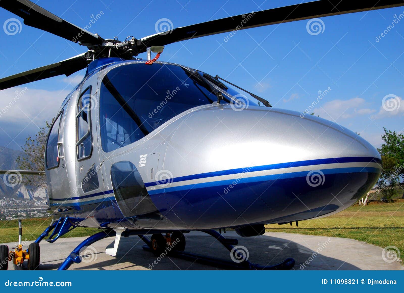 VIP helicopter close up stock image. Image of helicopter - 11098821