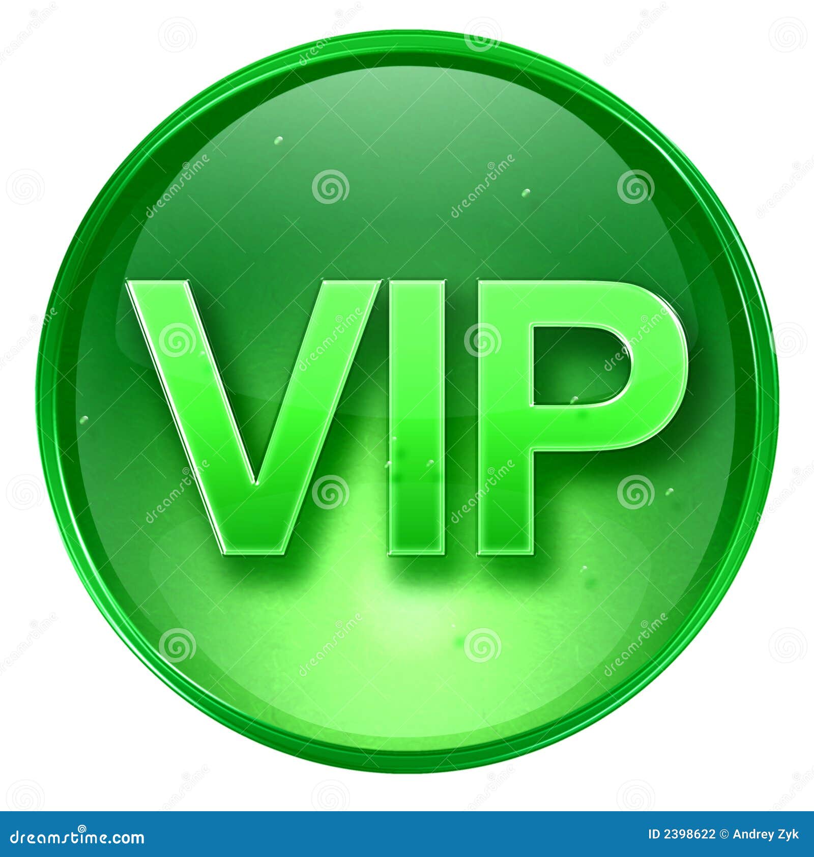 VIP icon. stock illustration. Illustration of aqua, high - 2398622