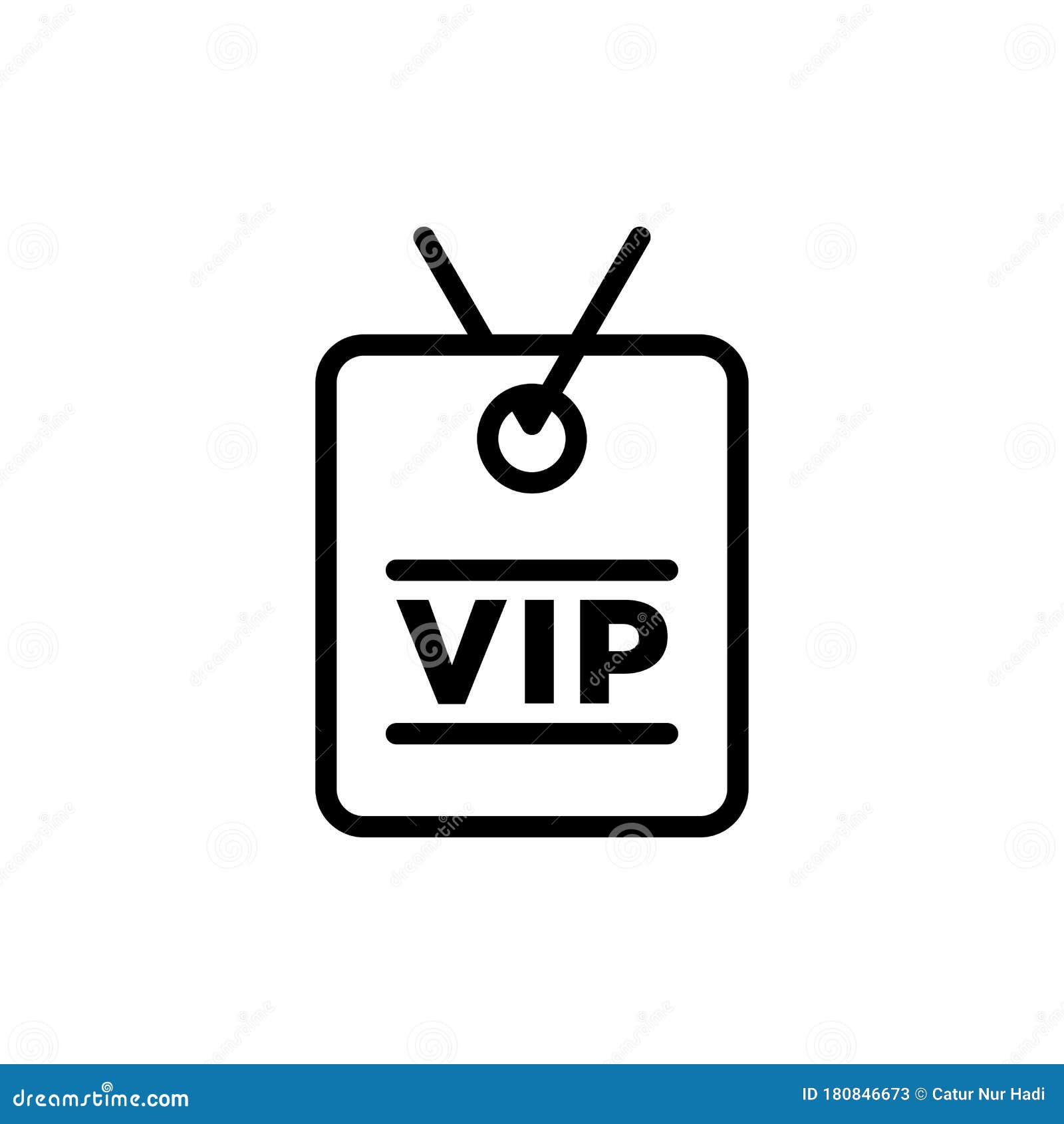 VIP Icon Flat Vector Template Design Trendy Stock Vector - Illustration ...