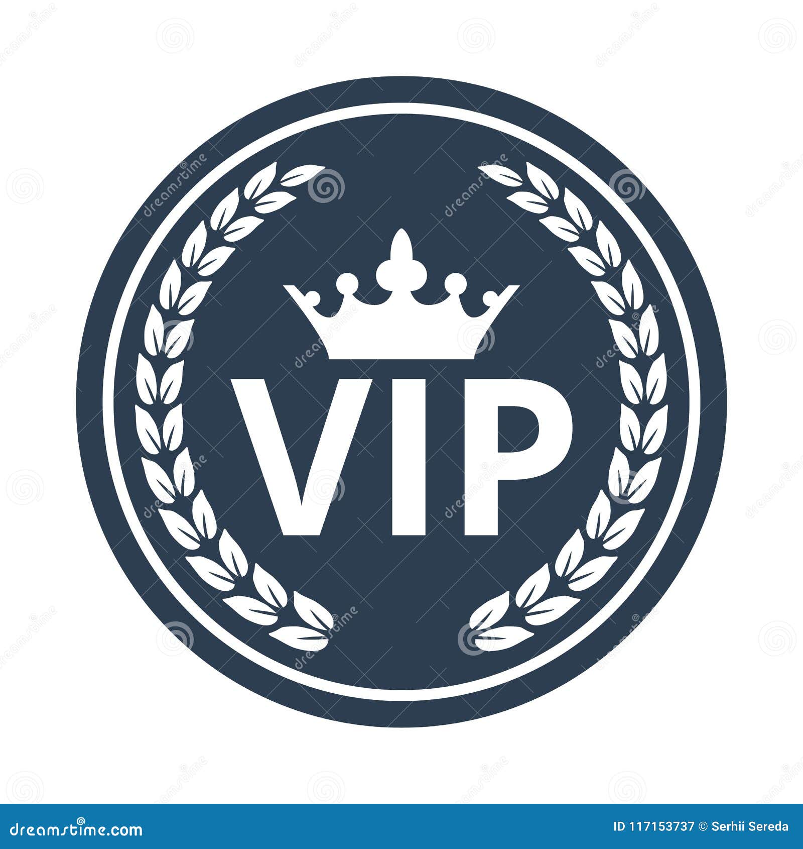 Vip Label on White Background Stock Illustration - Illustration of ...