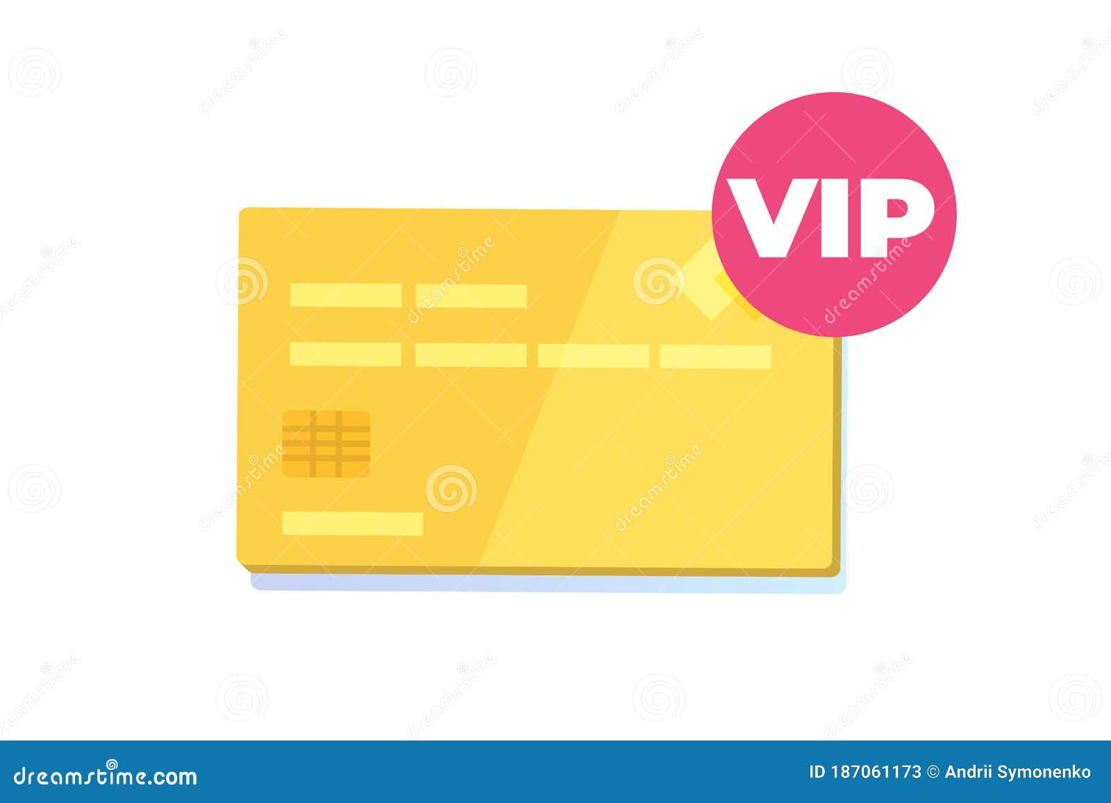 VIP Loyalty Card Program Icon Concepts. Stock Vector - Illustration of ...