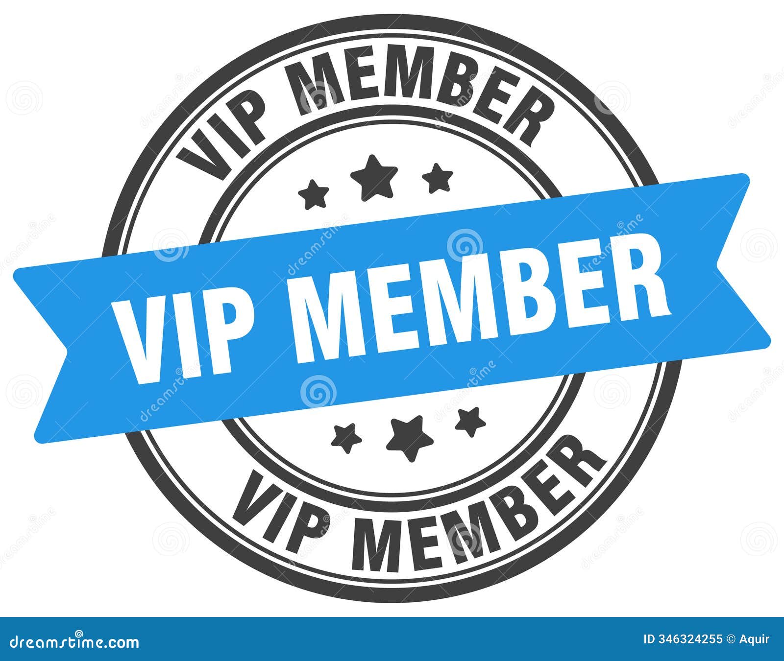 Vip Member Stamp. Vip Member Label On Transparent Background. Round ...