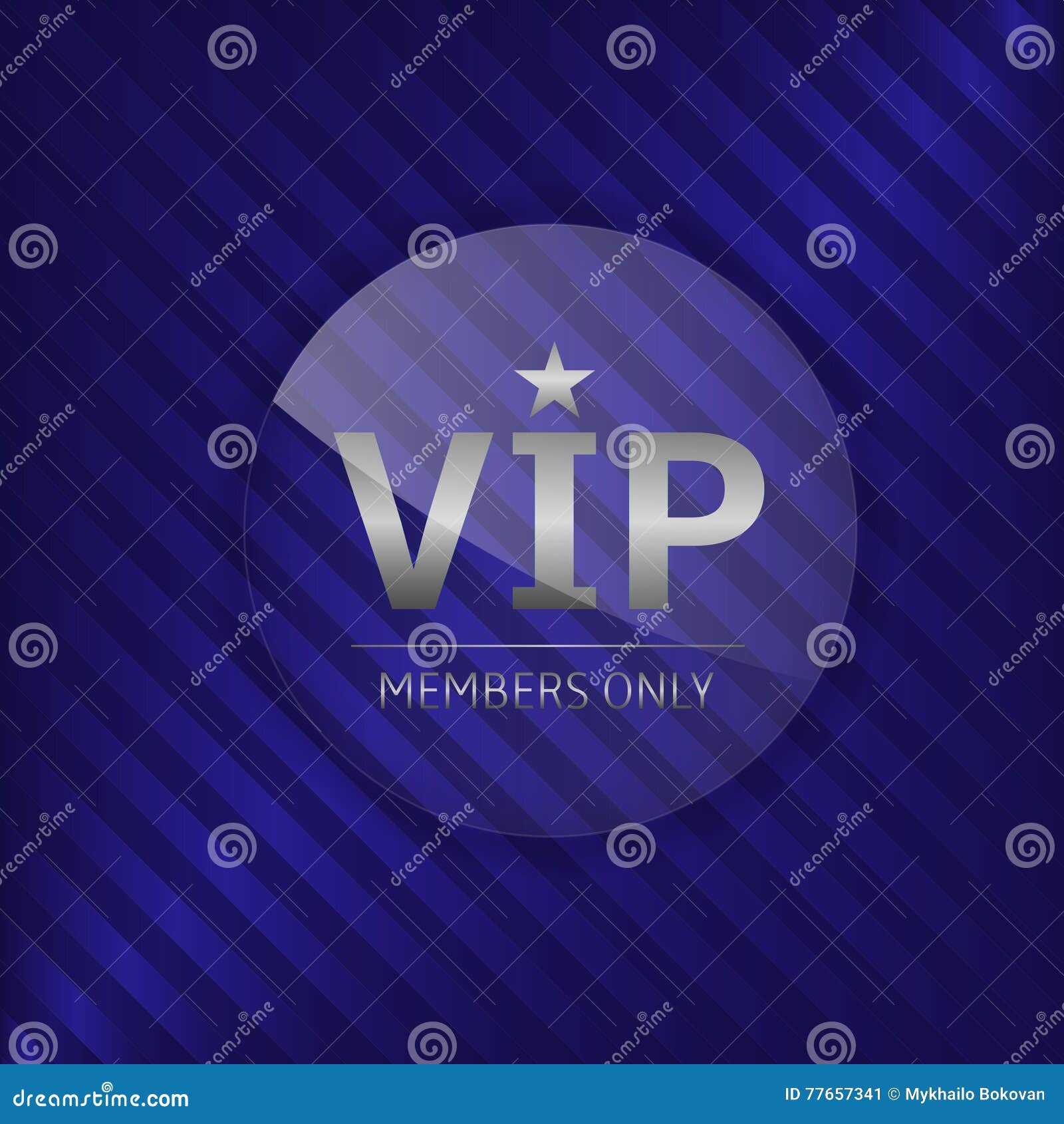 Vip members only label stock vector. Illustration of business - 77657341