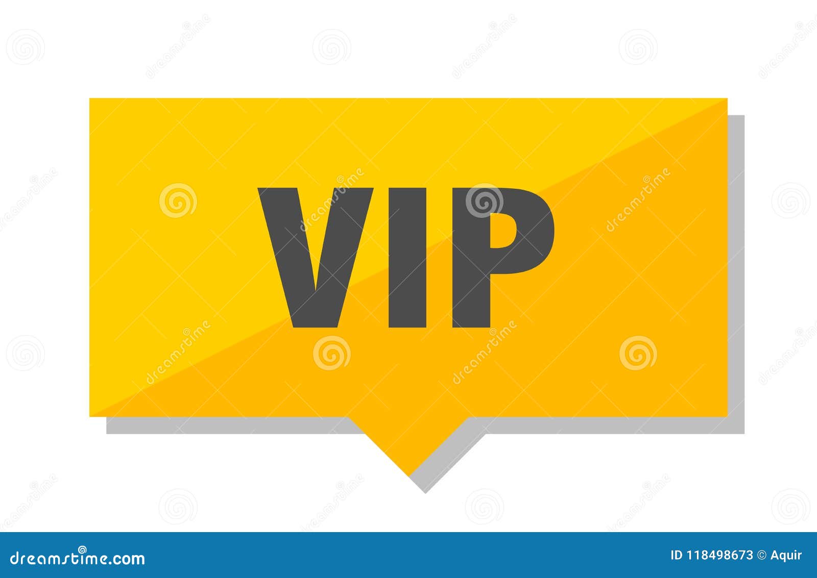 Vip price tag stock vector. Illustration of yellow, badge - 118498673