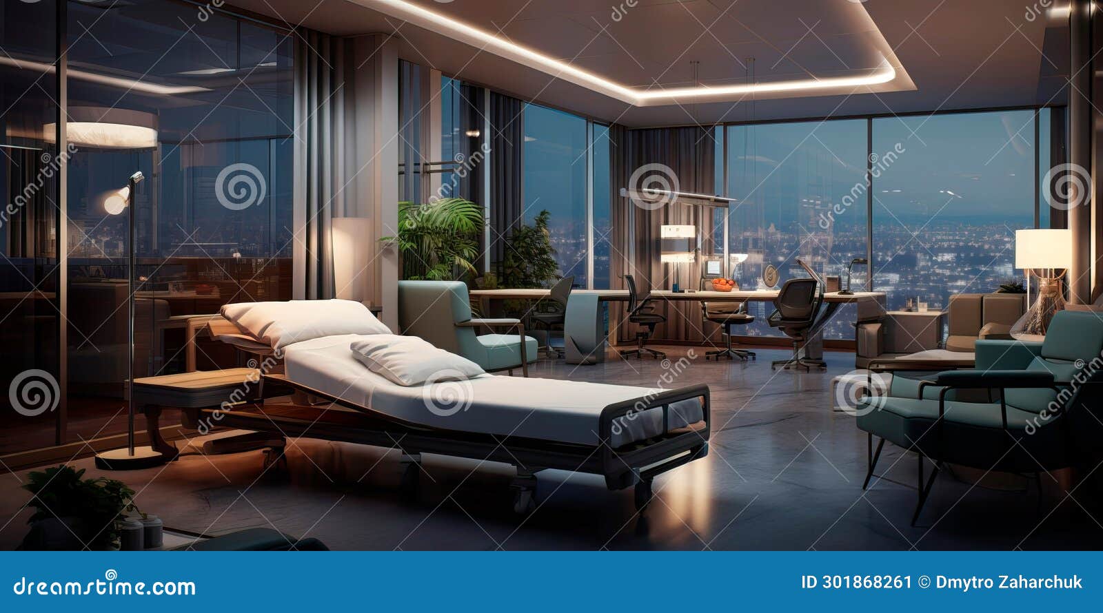 VIP or Private Lounge Area, Emphasizing the Hospital& X27;s Commitment ...