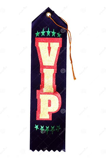 VIP Ribbon stock photo. Image of competition, object, ribbon - 269862