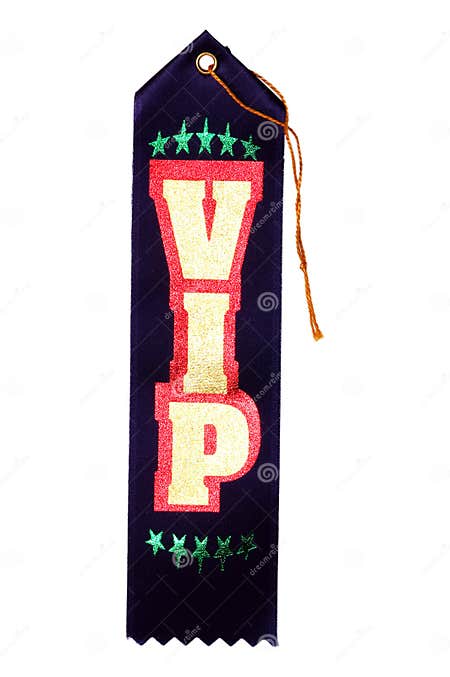 VIP Ribbon stock photo. Image of competition, object, ribbon - 269862
