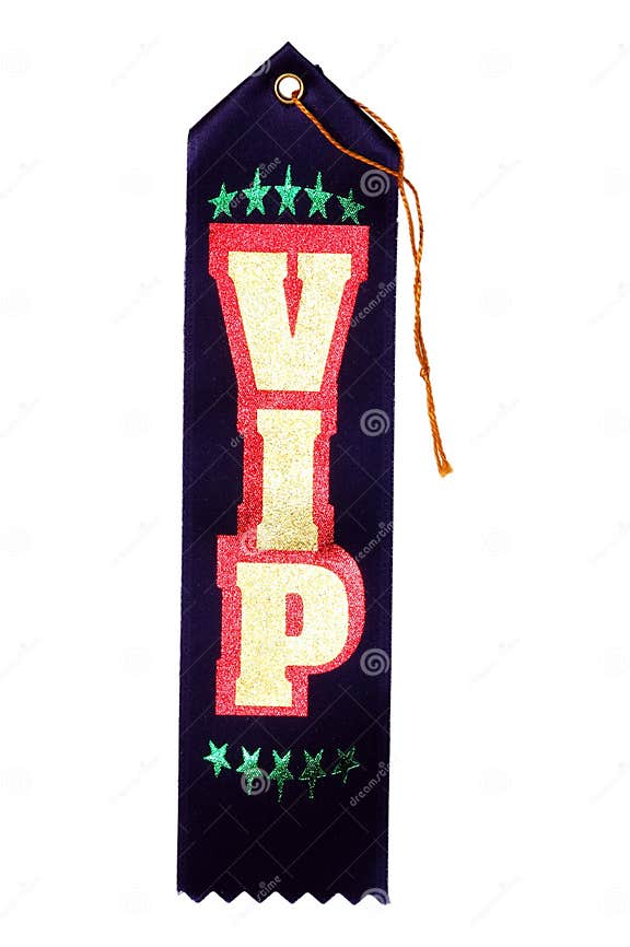 VIP Ribbon stock photo. Image of competition, object, ribbon - 269862