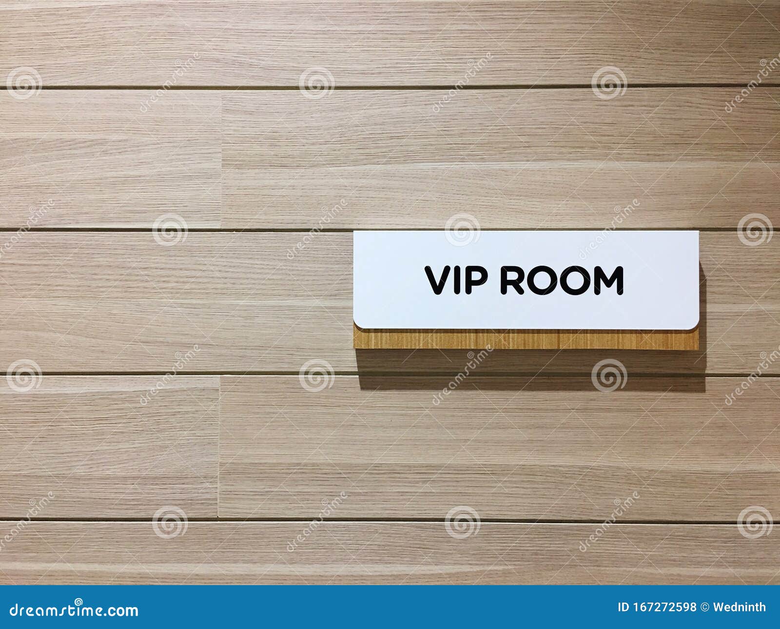 VIP Room Sign on Wall in Front of a Room Stock Photo - Image of sign ...