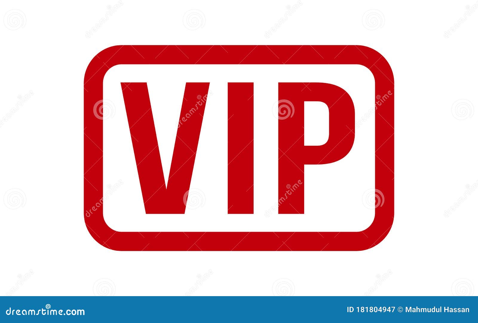 VIP Rubber Stamp. Red VIP Rubber Grunge Stamp Seal Vector Illustration ...