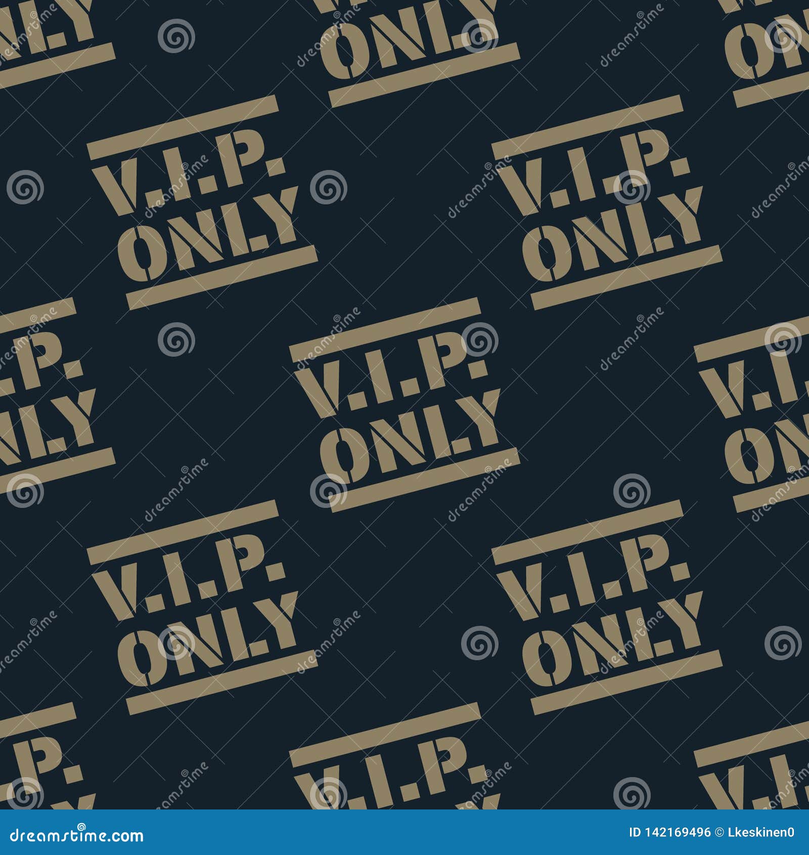 VIP only seamless pattern stock vector. Illustration of abstract ...