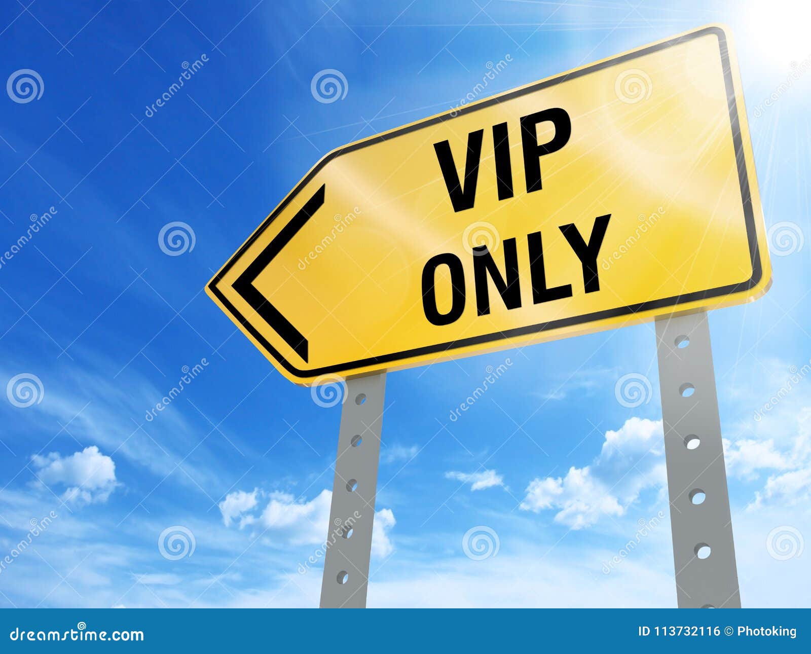 Vip only sign stock illustration. Illustration of invited - 113732116