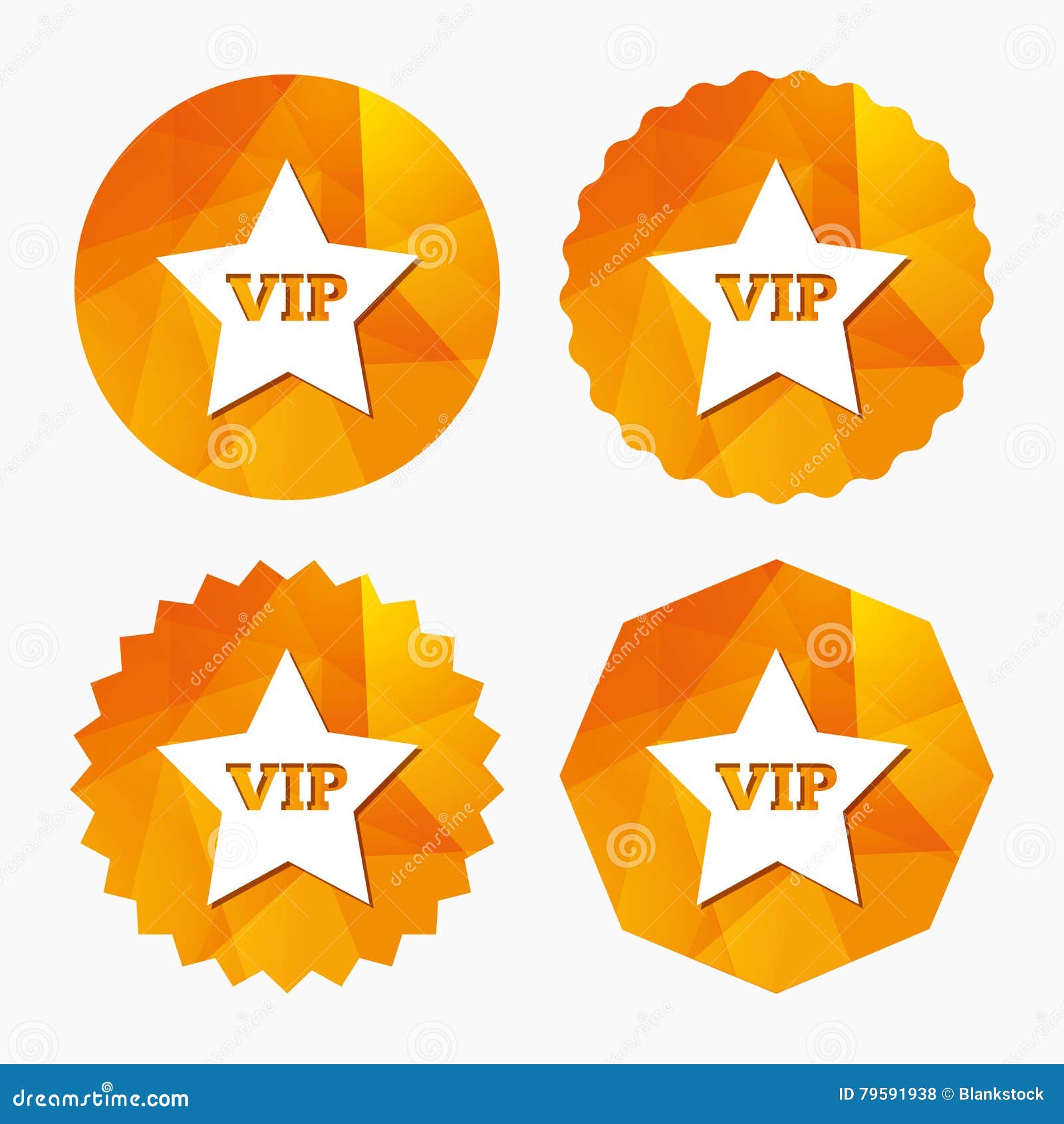 Vip Sign Icon. Membership Symbol Stock Vector - Illustration of stamp ...