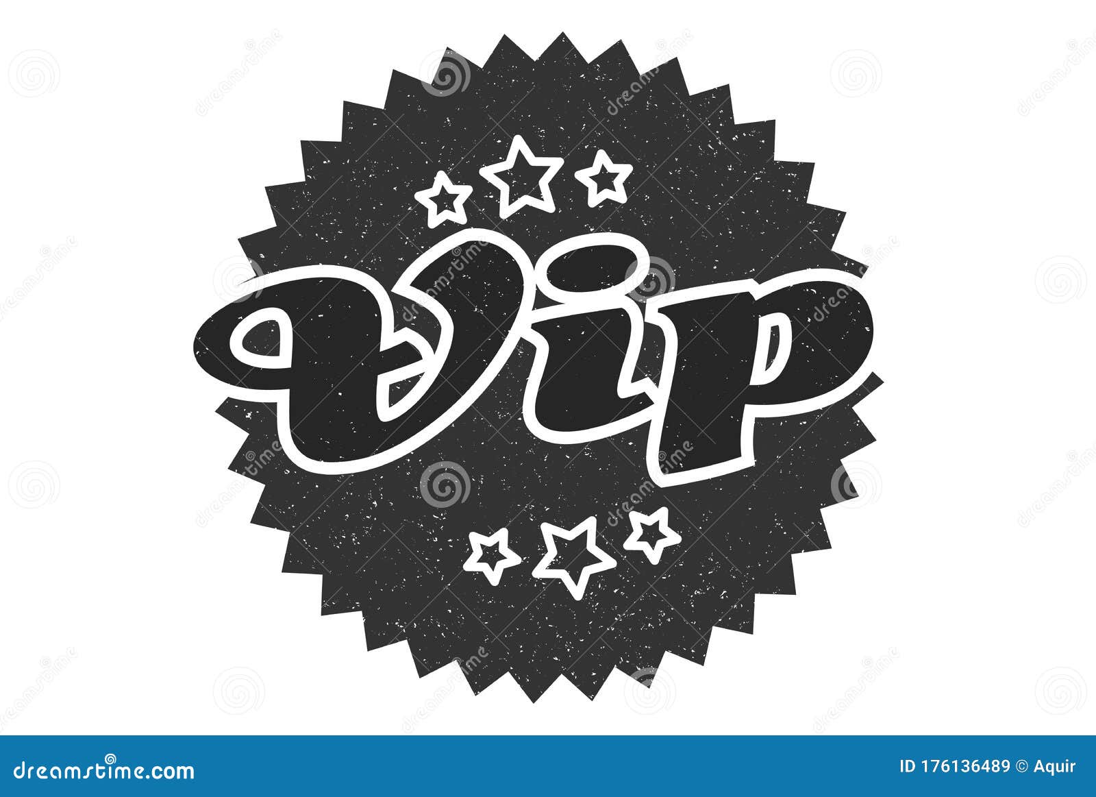 Vip Sign. Vip Vintage Retro Label Stock Vector - Illustration of people ...