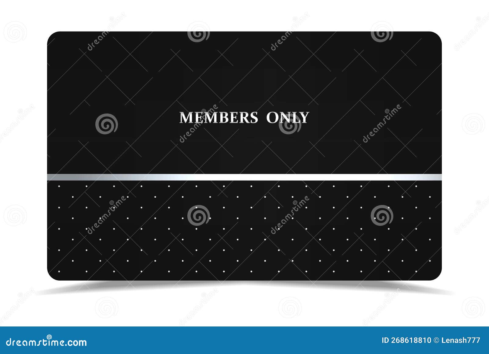 VIP. Vip Silver Ticket. Luxury Template Design. VIP Card Stock Vector ...
