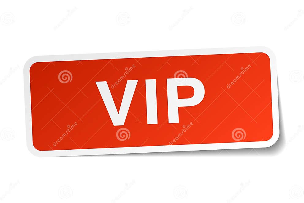 Vip sticker stock vector. Illustration of threedimensional - 120386206