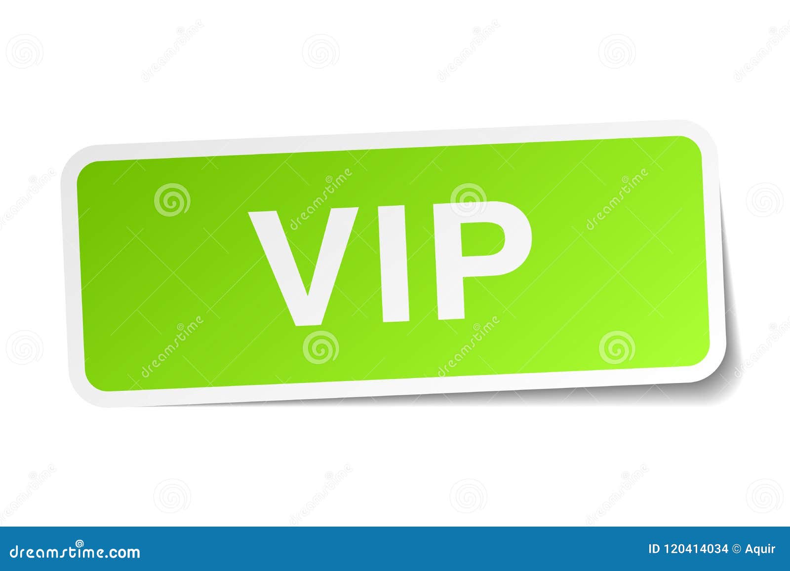 Vip sticker stock vector. Illustration of sign, label - 120414034