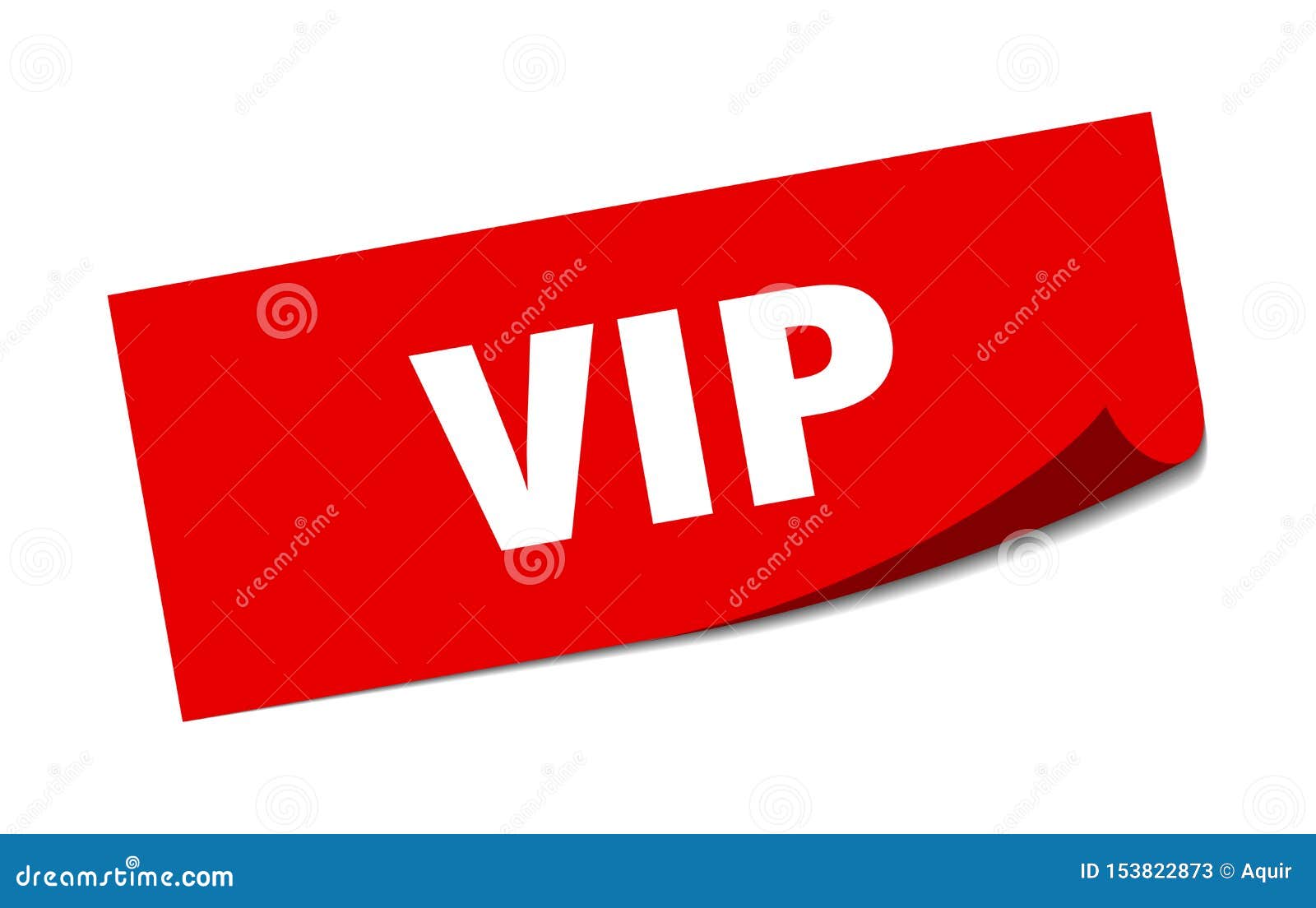Vip sticker. stock vector. Illustration of sign, design - 153822873